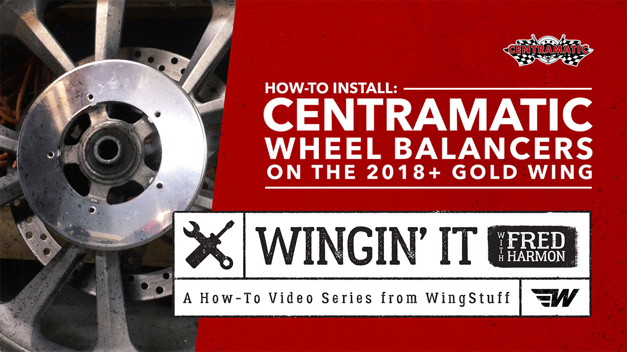How-To Install Centramatic Wheel Balancers for the 2018+ Gold Wing ...