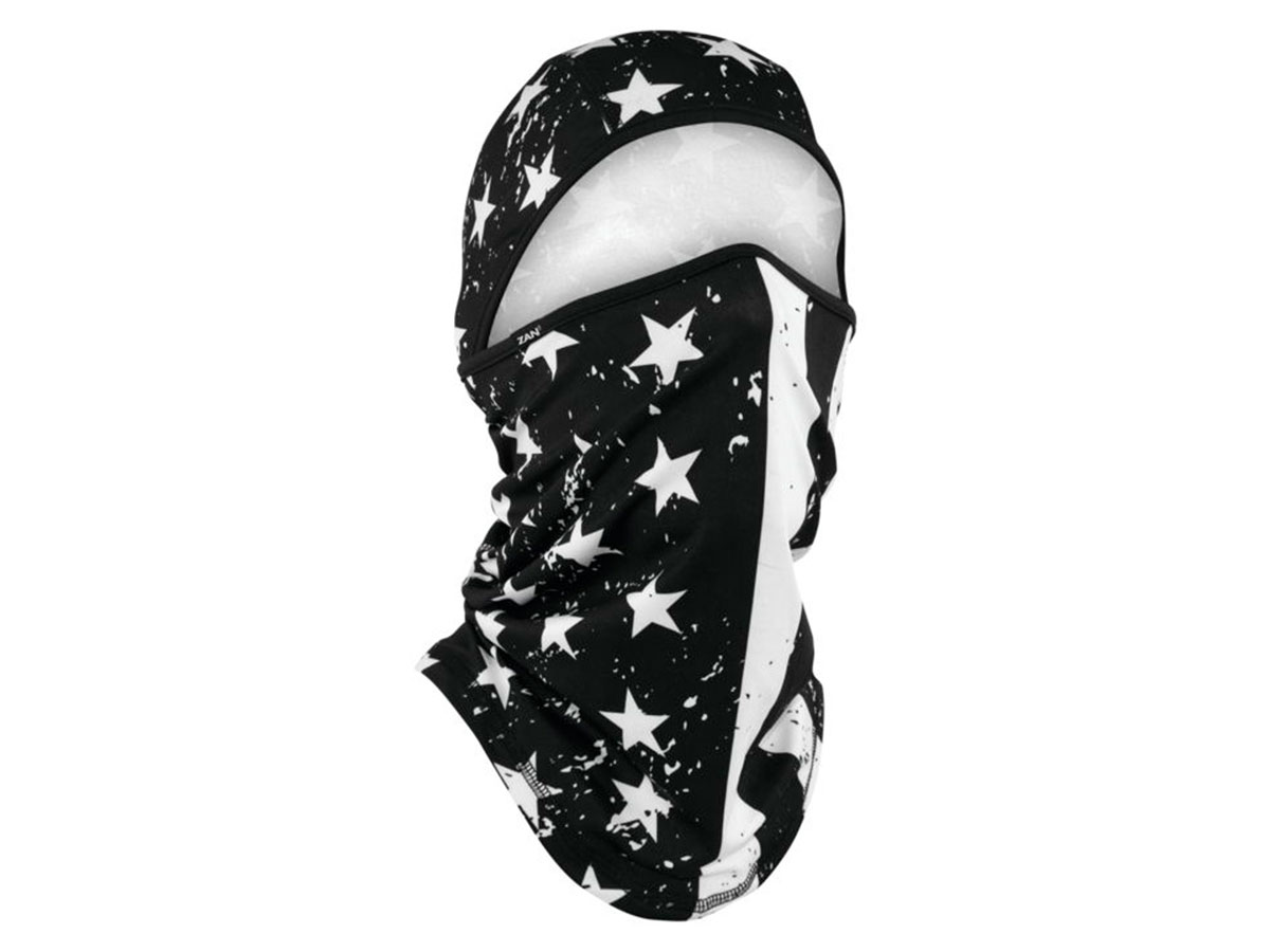 Convertible Balaclava SportFlexT Black/White Flag Update