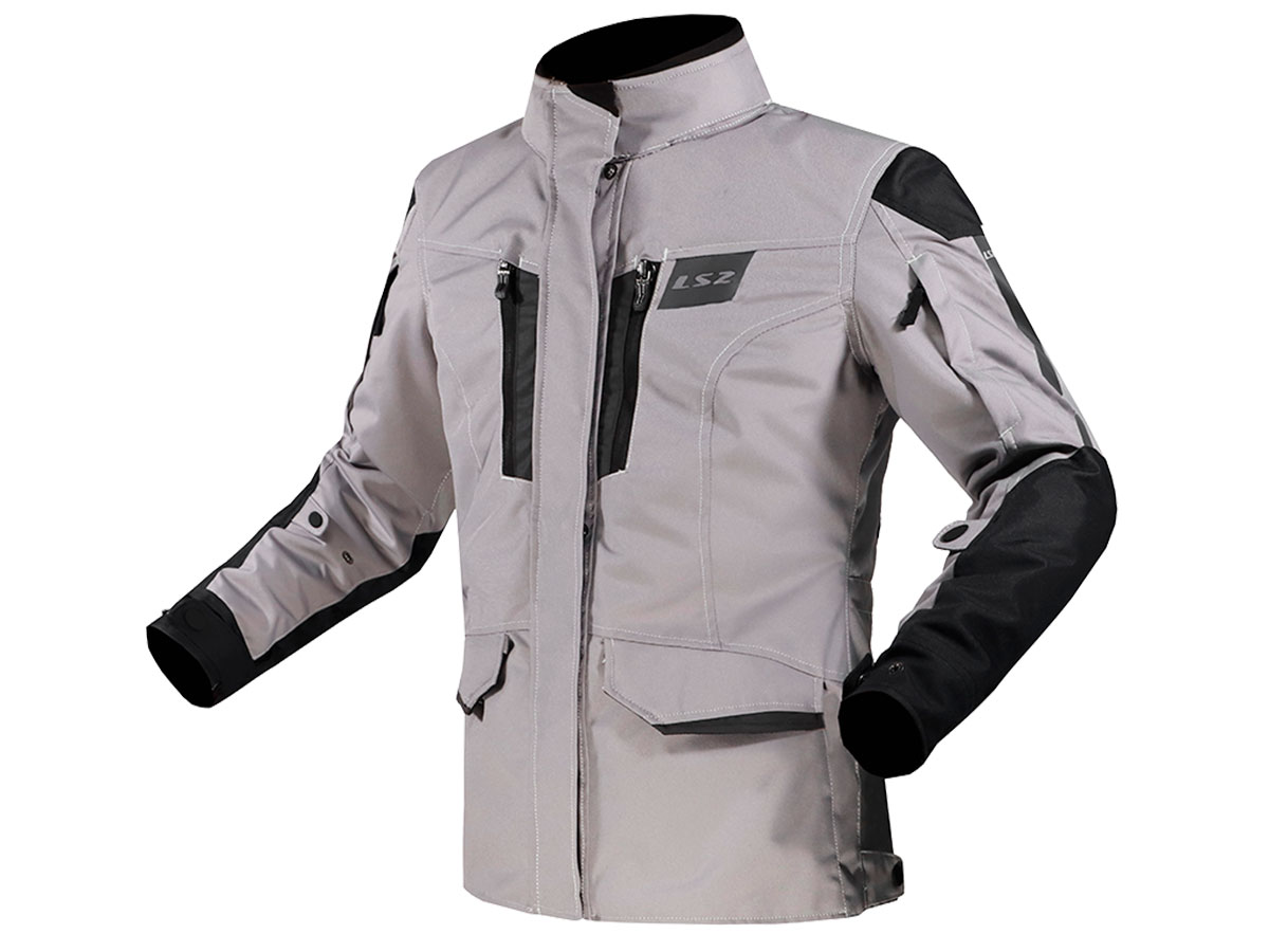 LS2 Metropolis EVO Urban Jacket Light Gray