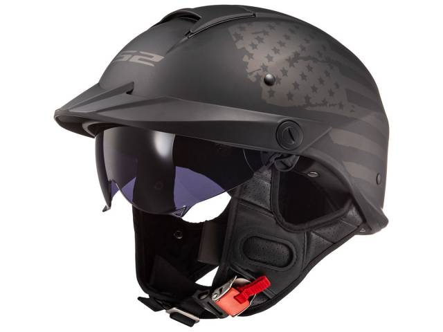 ls2 helmets black visor
