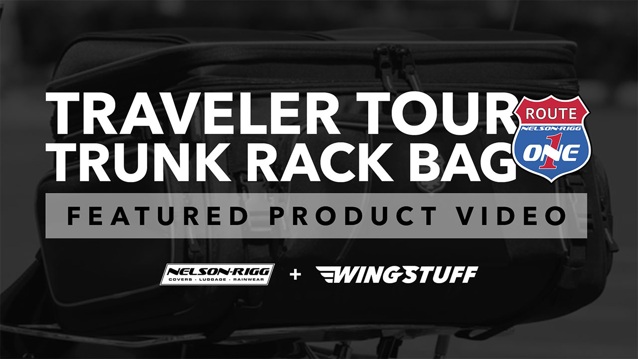 Route 1 Traveler Tour Trunk Rack Bag - WingStuff.com