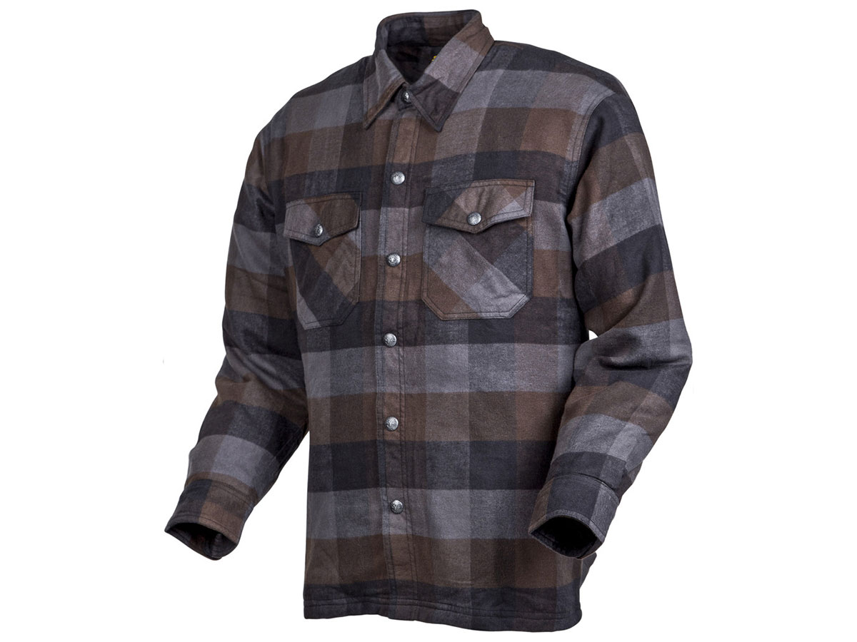 Scorpion EXO Covert Moto Flannel Black/Brown/Grey