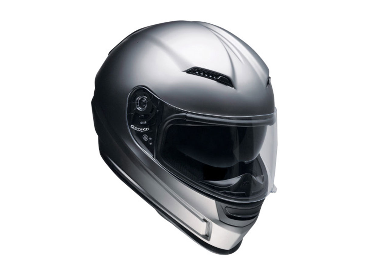 Z1R Jackal Satin Full Face Helmet Titanium
