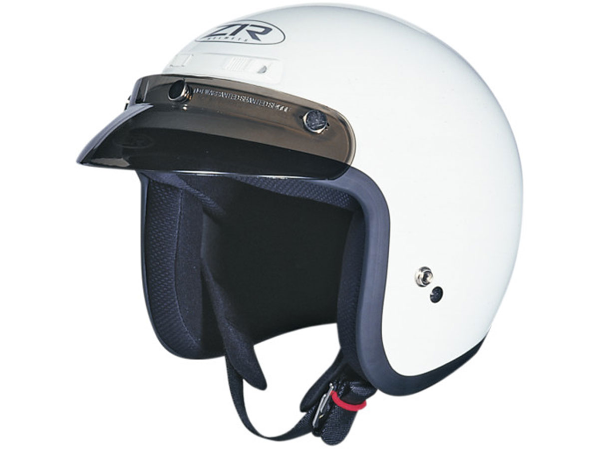 Z1R Jimmy Open Face Helmet White