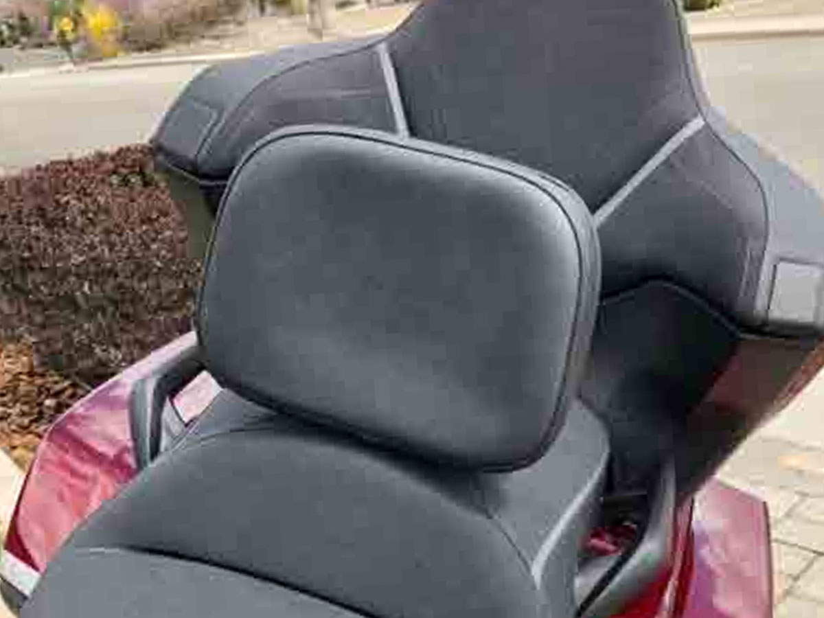 Utopia Backrest for 2021+ Gold Wing w/ QuickOut Mount