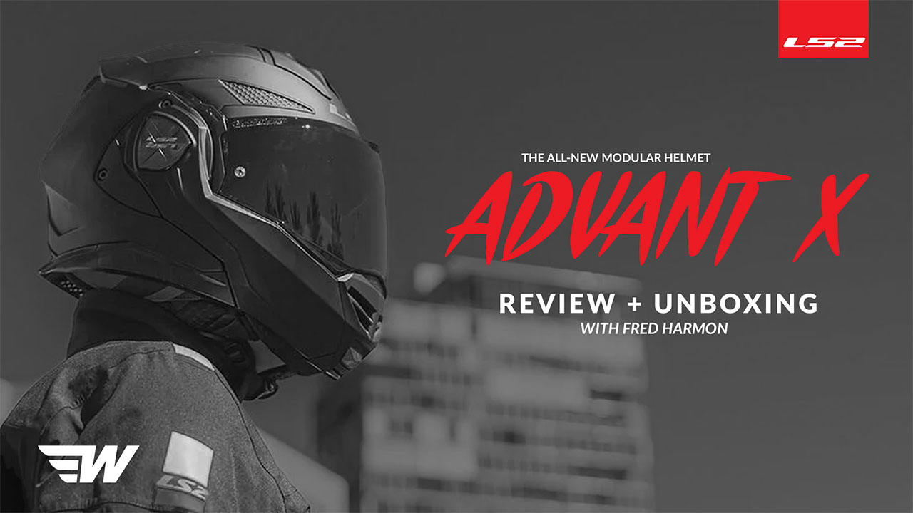 LS2 Advant X Modular Helmet Review + Unboxing - WingStuff.com