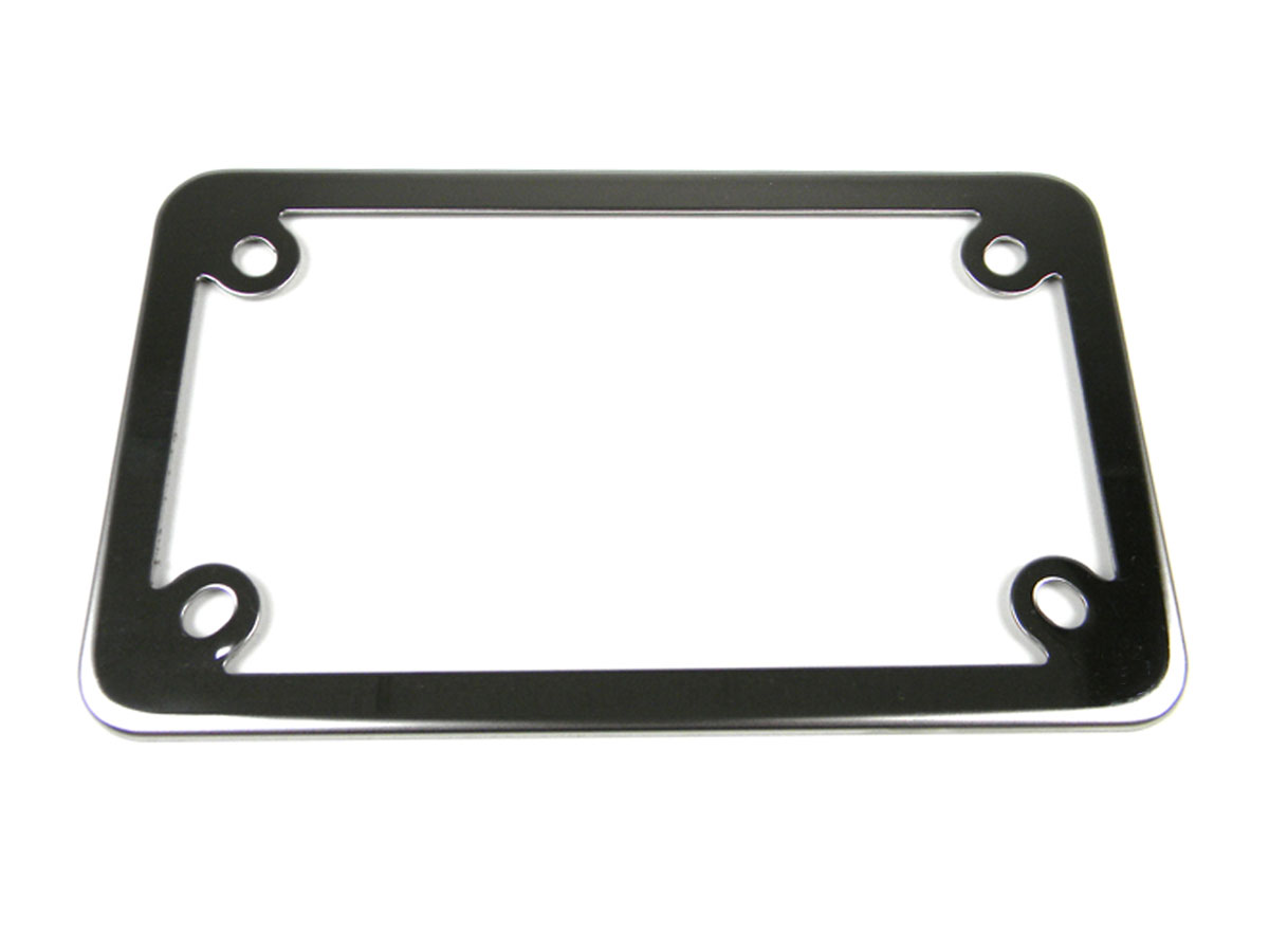 Neo Chrome License Plate Frame