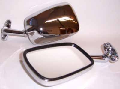 Chrome Fairing Mirrors