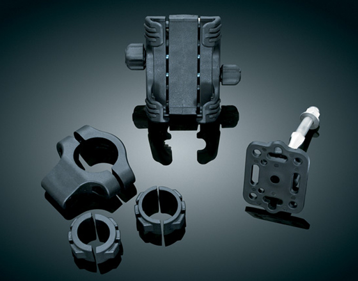 Tech-Connect Device Mounting System For Handlebars