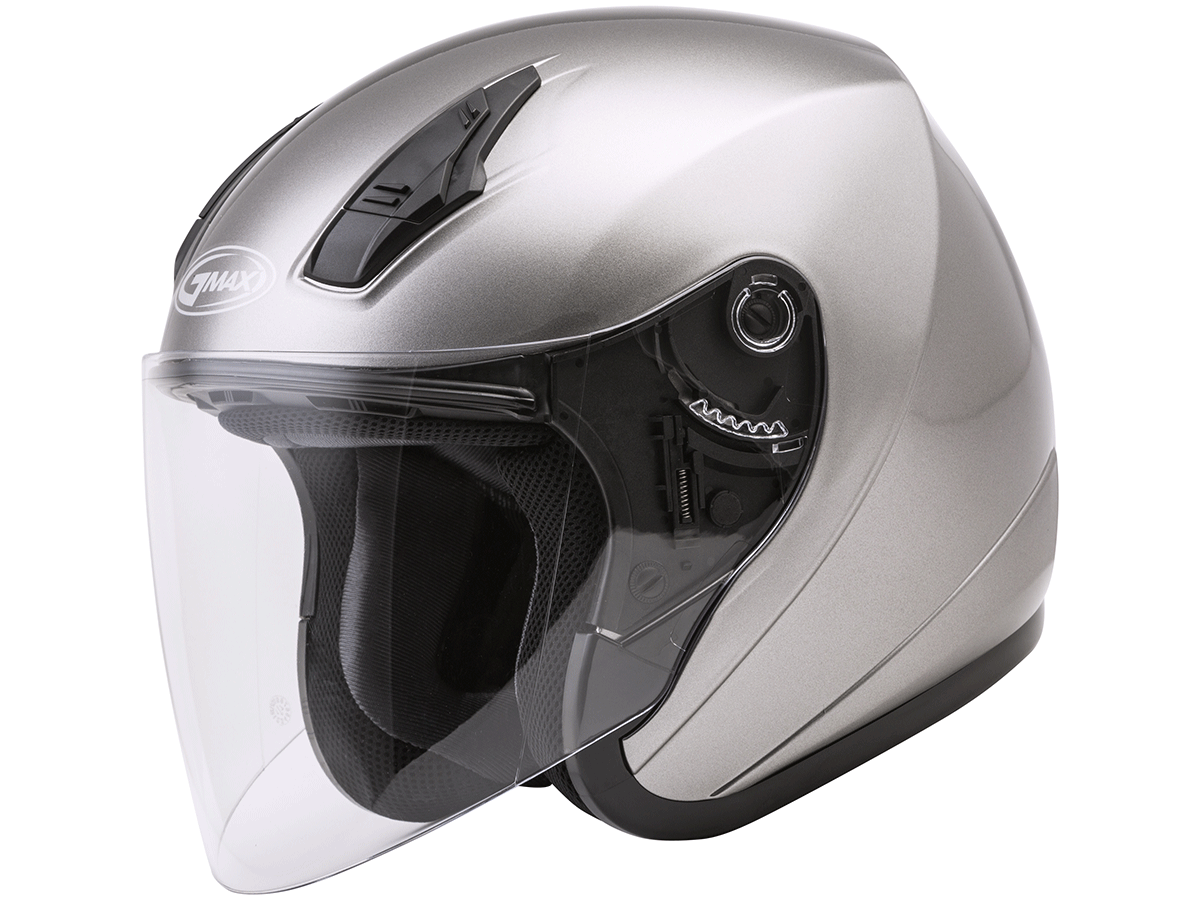 OF-17 Open Face Helmet Titanium