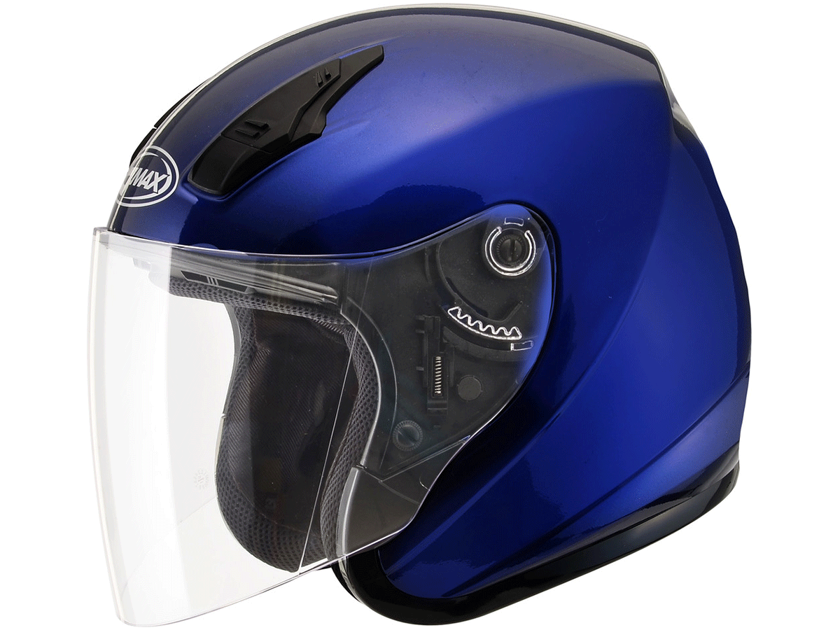 OF-17 Open Face Helmet Blue