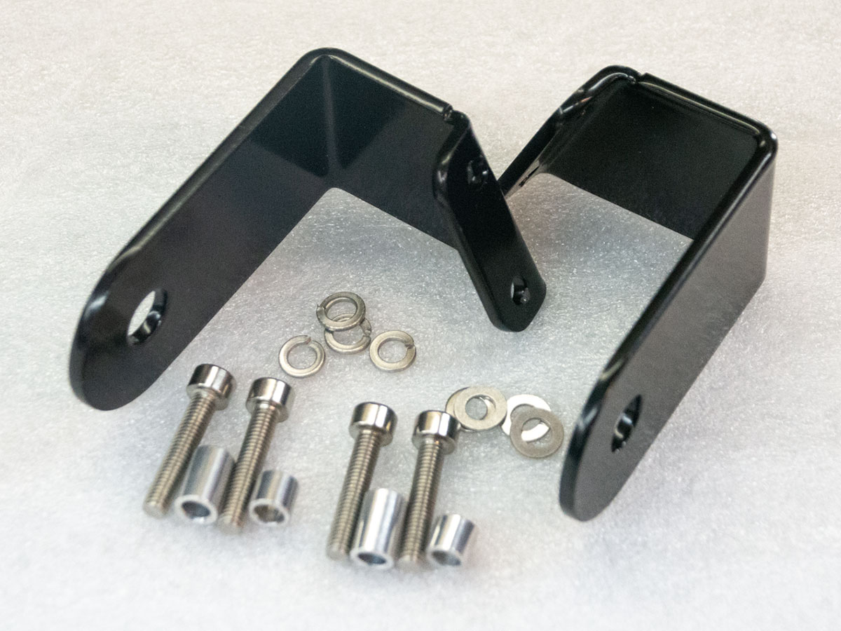 Auxiliary Light Brackets for 2018+ Gold Wing