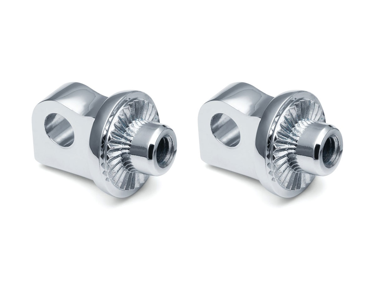 Splined Peg Adapters Chrome